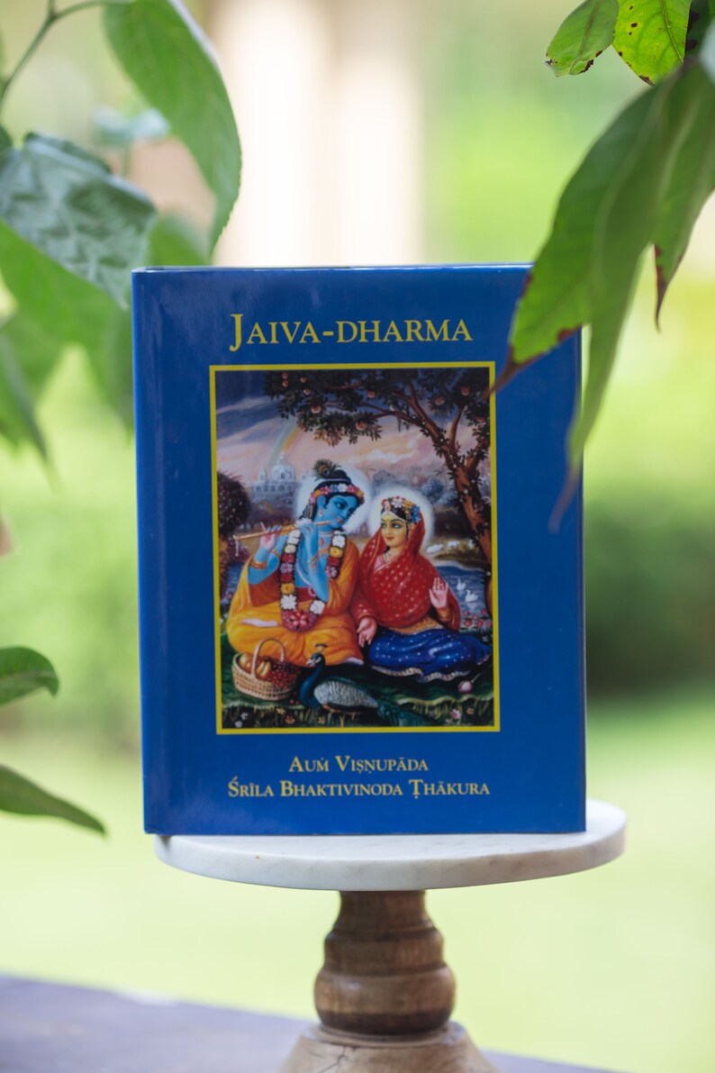 Jaiva-dharma Krishna Book Hare Krishna Book Spiritual - Etsy