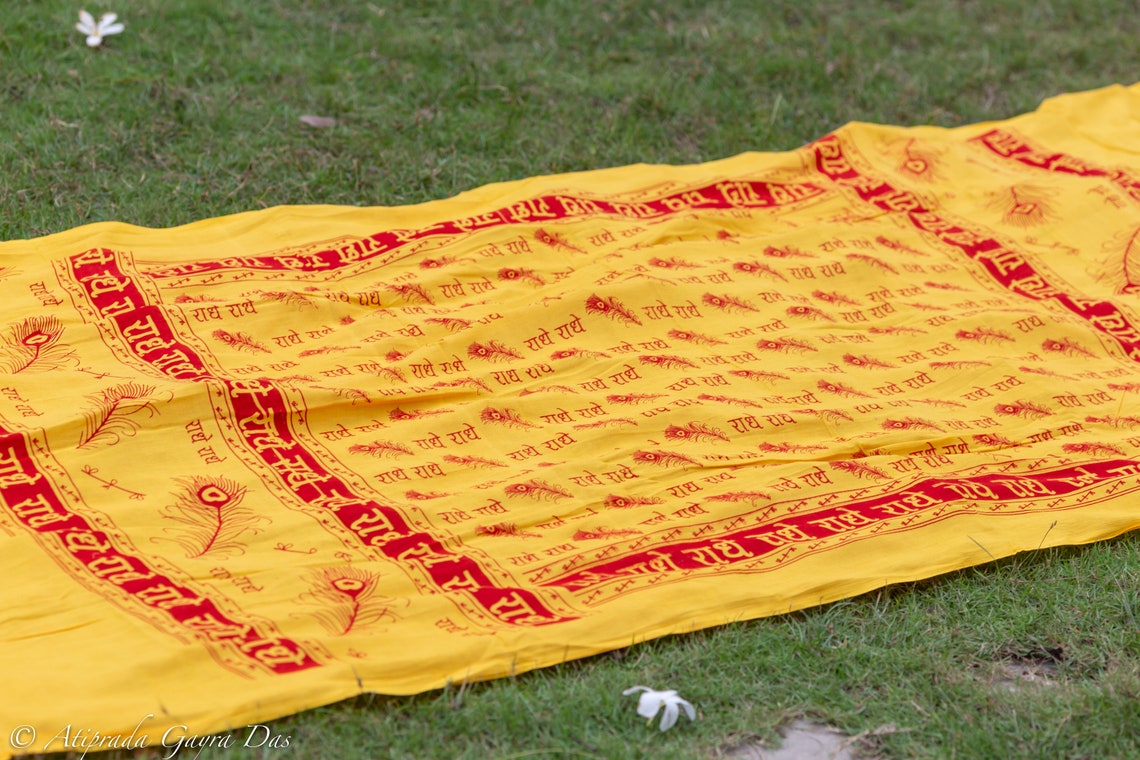 Harinama Chadr Mahamantra Chadr Krishna Chadr of Different | Etsy