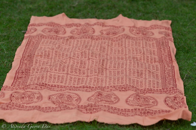 Harinama Chadr Mahamantra Chadr Krishna Chadr of Different | Etsy