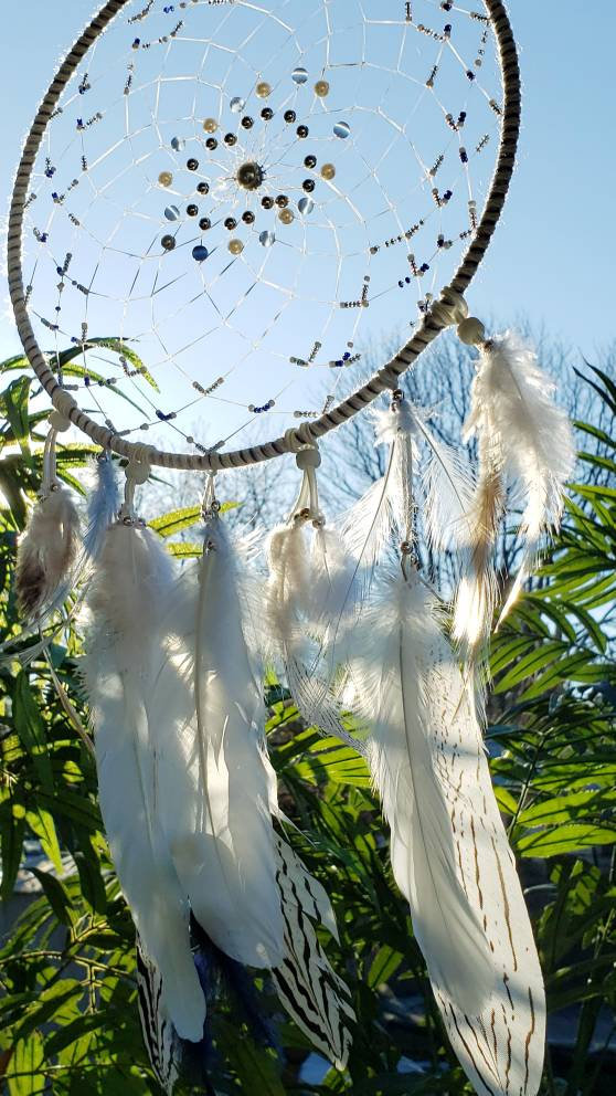 Authentic Dream Catcher.native Handmade.beaded Dreamcatchers.wall ...