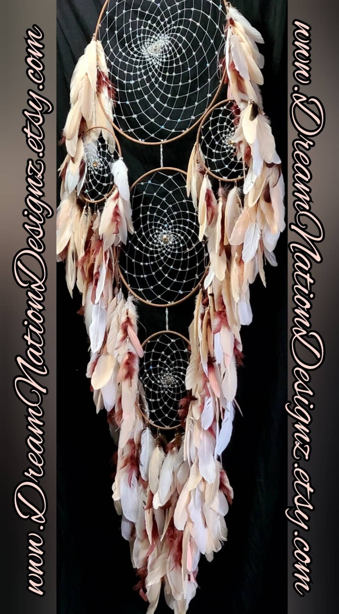 Authentic Native Dreamcatcher. Giant Dream Catcher. Gifts for Wife, Mom ...