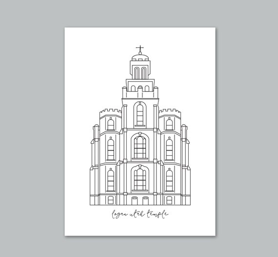 Logan Lds Temple Clip Art
