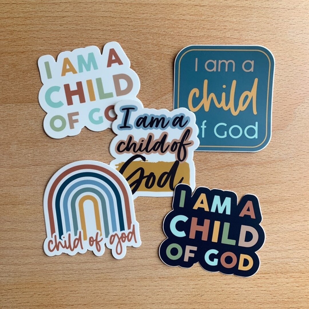 LDS Stickers Primary Children Stickers LDS Youth Stickers Child of God ...