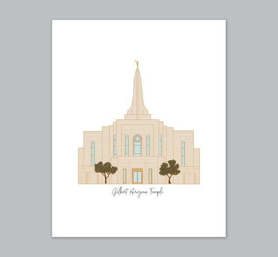 Gilbert Arizona Temple DIGITAL DOWNLOAD / Gilbert Temple | Etsy