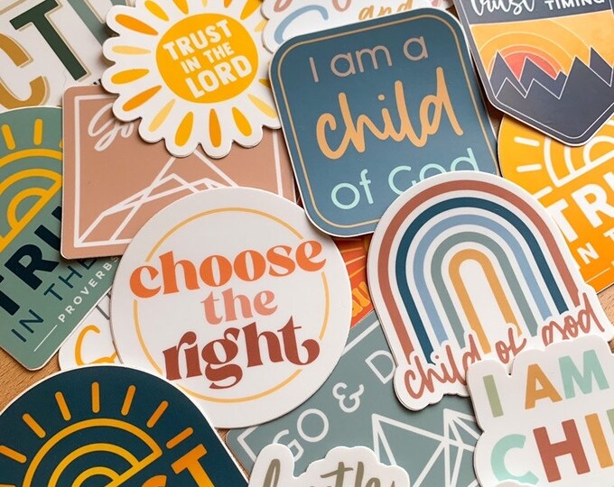 LDS Light of Christ Jesus Christ Sticker Water Proof Glossy - Etsy