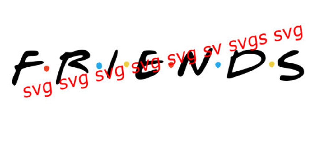 Friends Svg - Etsy