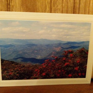 Photo Greeting Card Blue Ridge Parkway NC A View With the - Etsy