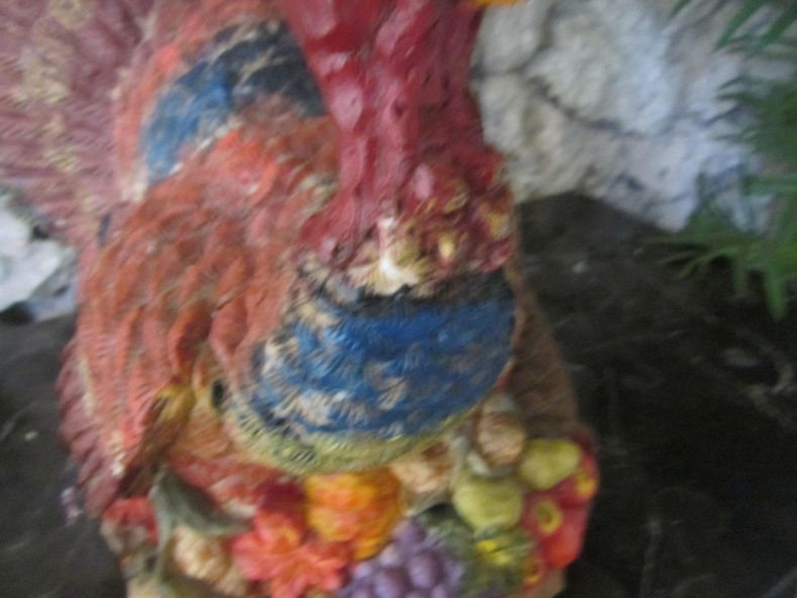 Design Toscano North American Turkey Statue Full Color Hand Painted - Etsy