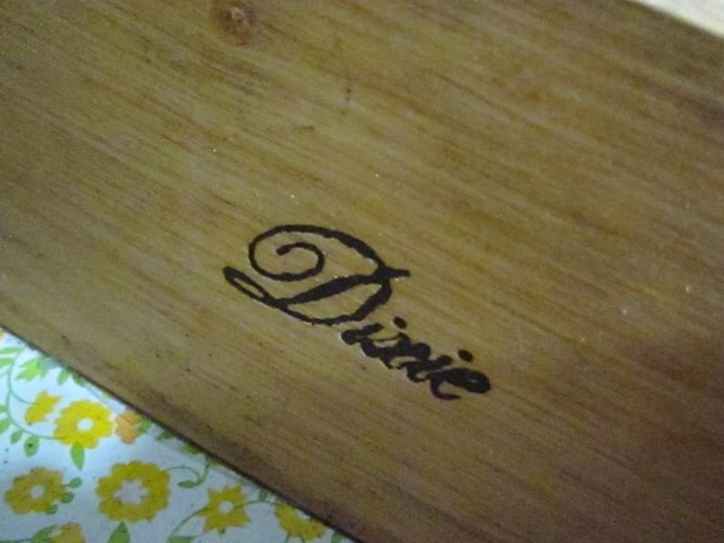 Vintage Wood Lingerie Dresser Chest Six Drawer by Dixie Cream Color ...