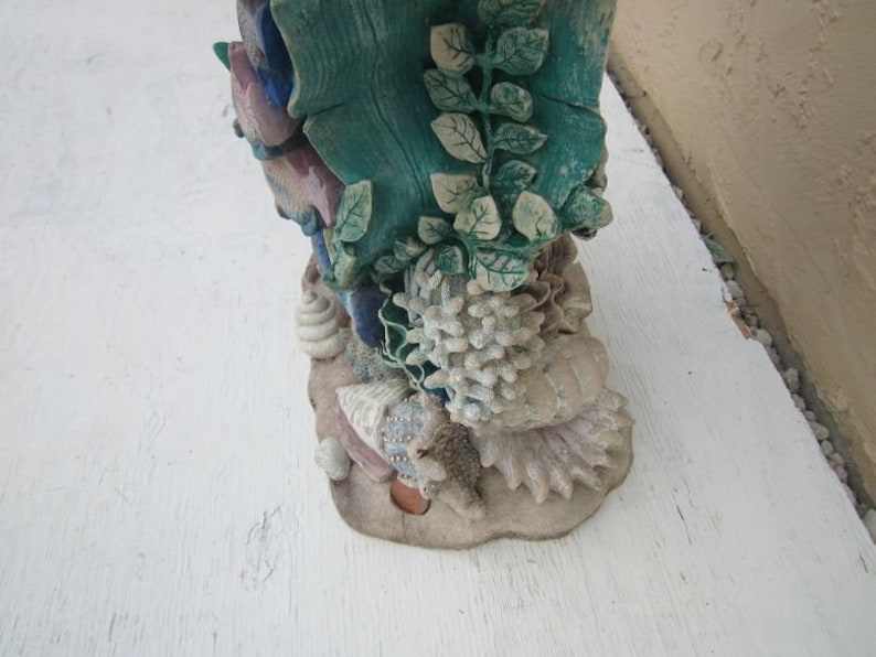 Great Barrier Reef Sea Life Coffee Table Base With Glass Glass Top ...