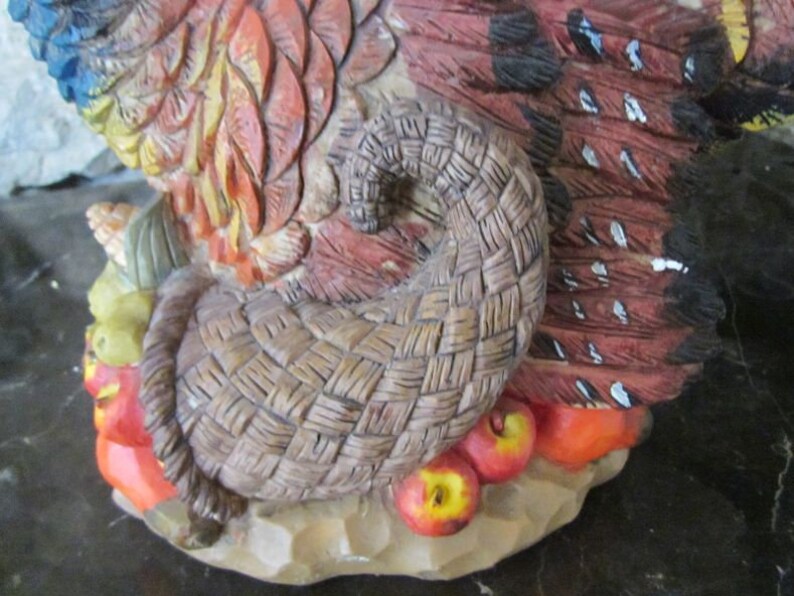 Design Toscano North American Turkey Statue Full Color Hand Painted - Etsy