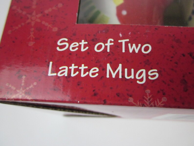 Vintage Snowmates Latte Mugs Oneida by Debbi Taylor-kerman Set of ...