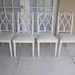Hollywood Regency by Allegro Wood Dining Chair Cream Set of 4 Shipping ...