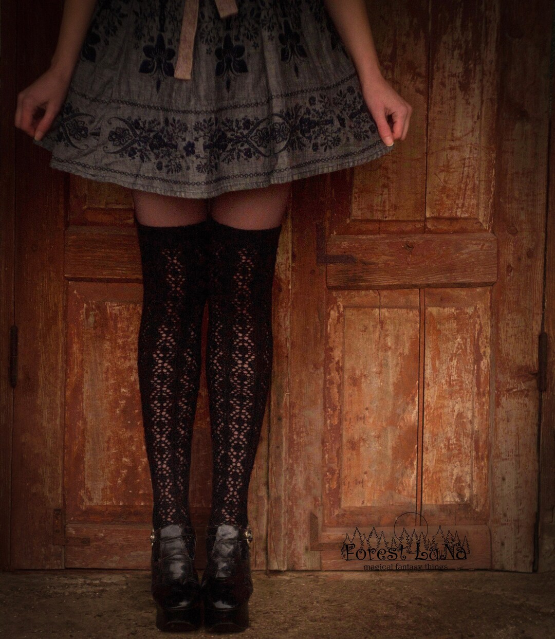 Natural Wool Stockings. Pre-order. Sexy and Romantic Knee - Etsy