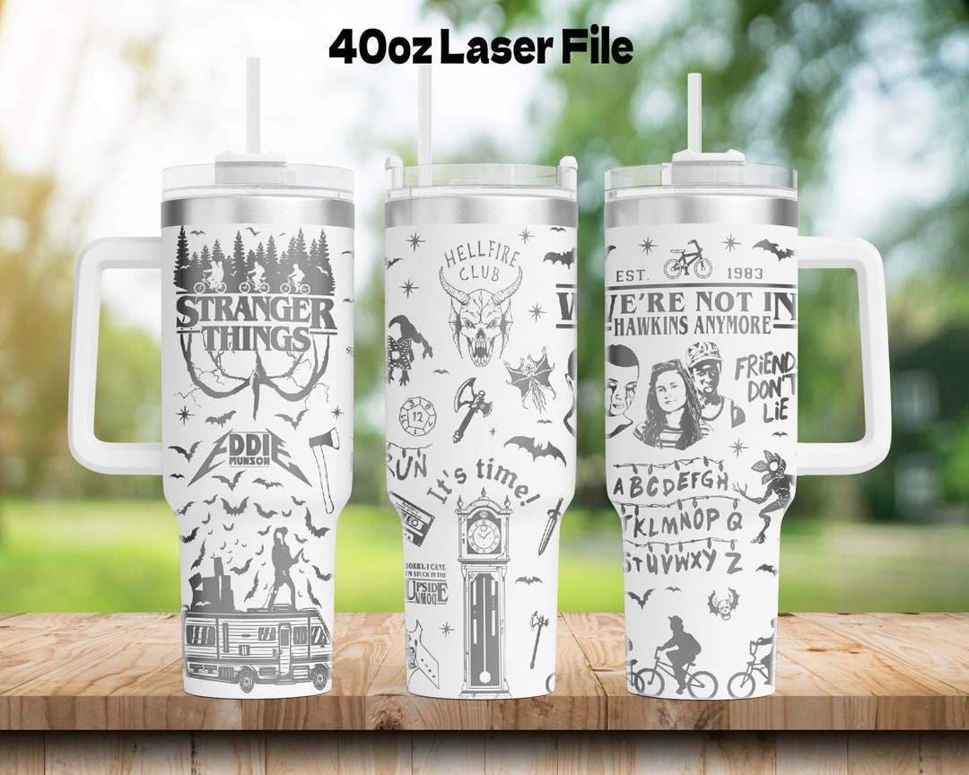 Stranger Things 40oz Laser Wrap File - Etsy
