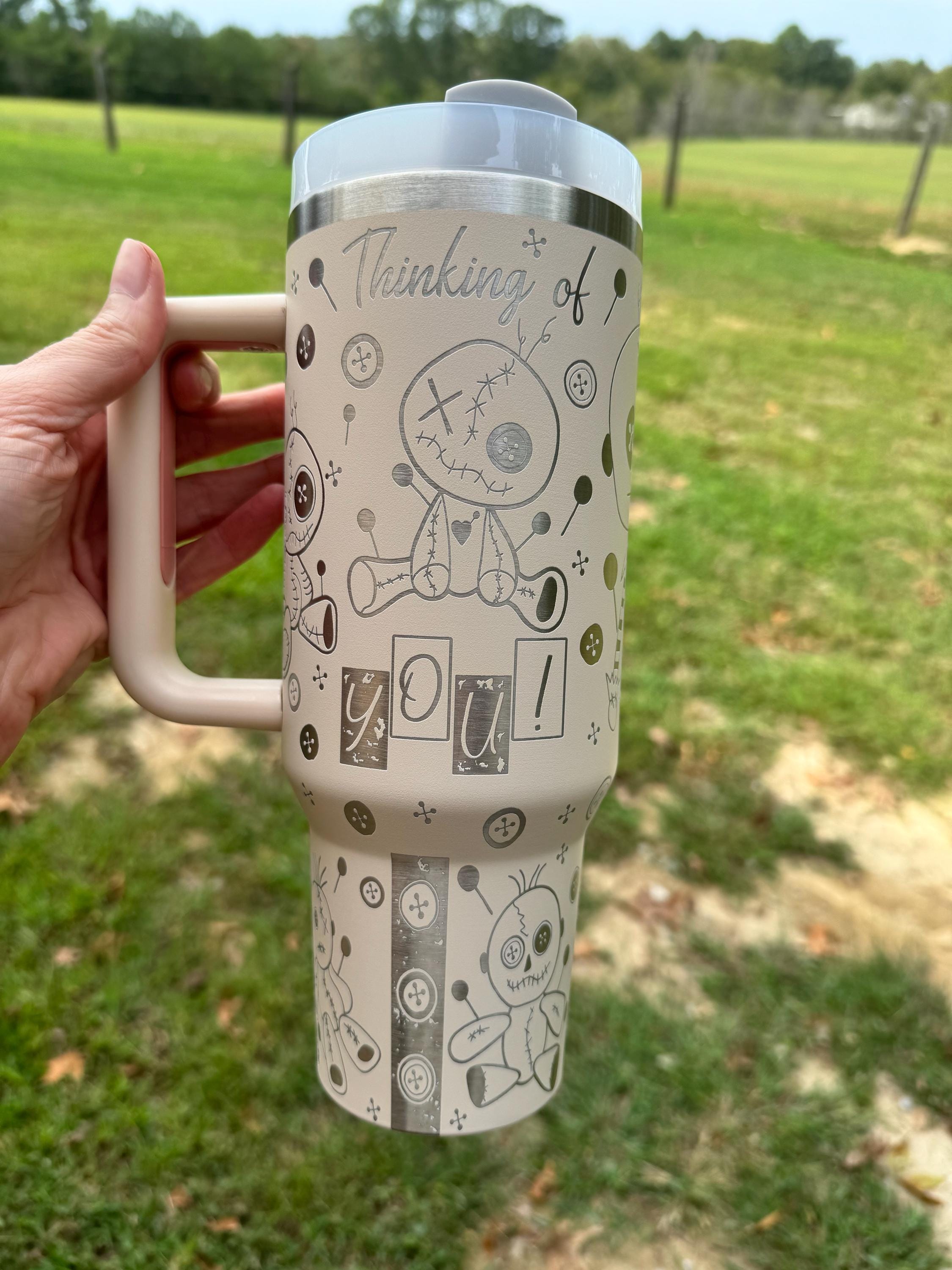 Voodoo Dolls Laser Engraving Wrap Design for 40oz Tumblers. Voodoo ...