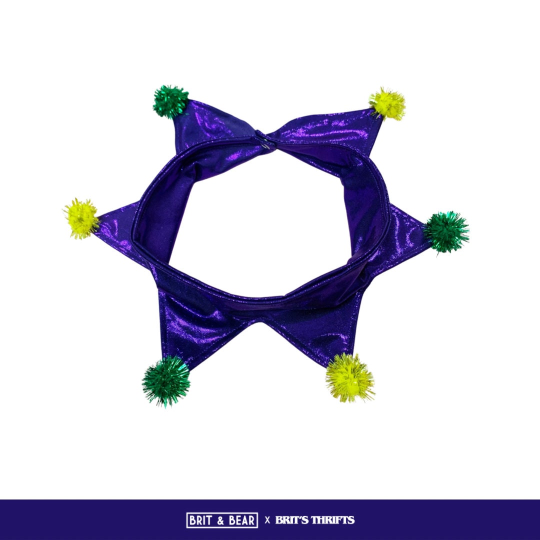 Purple Jester Collar - Etsy