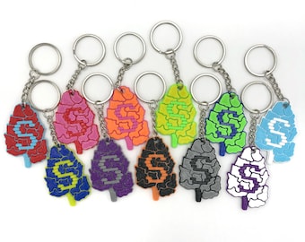 3d Printed Weed Keychain - Etsy