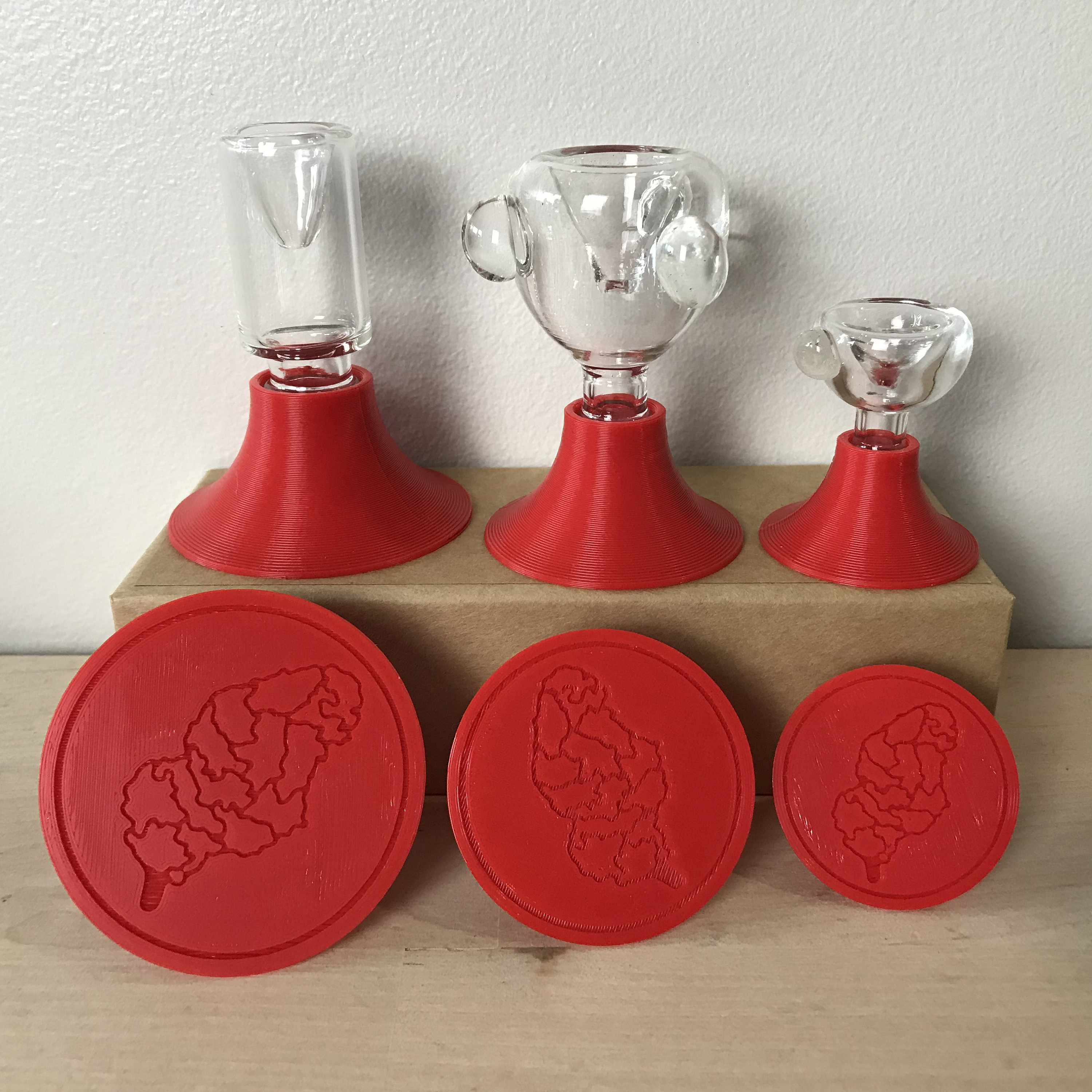 Hold-a-bowl Classic - Bong Bowl Holder | SMOK3DESIGNS 3D Printed ...