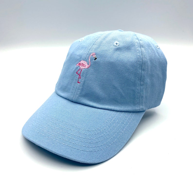Flamingo Dad Hat Flamingo Baseball Cap Flamingo Embroidered | Etsy