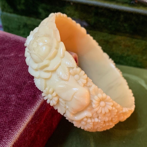 Celluloid Carved - Etsy