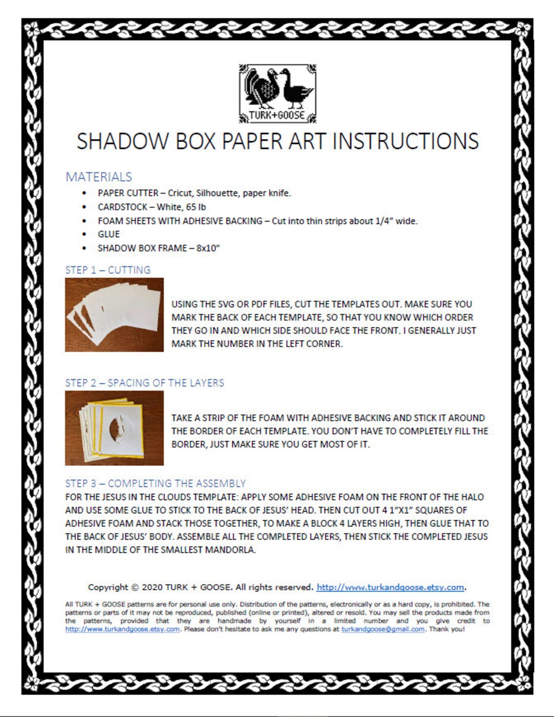 SHADOWBOX PAPERCUT PATTERN: Jesus in the Clouds Holy Ascension Orthodox ...