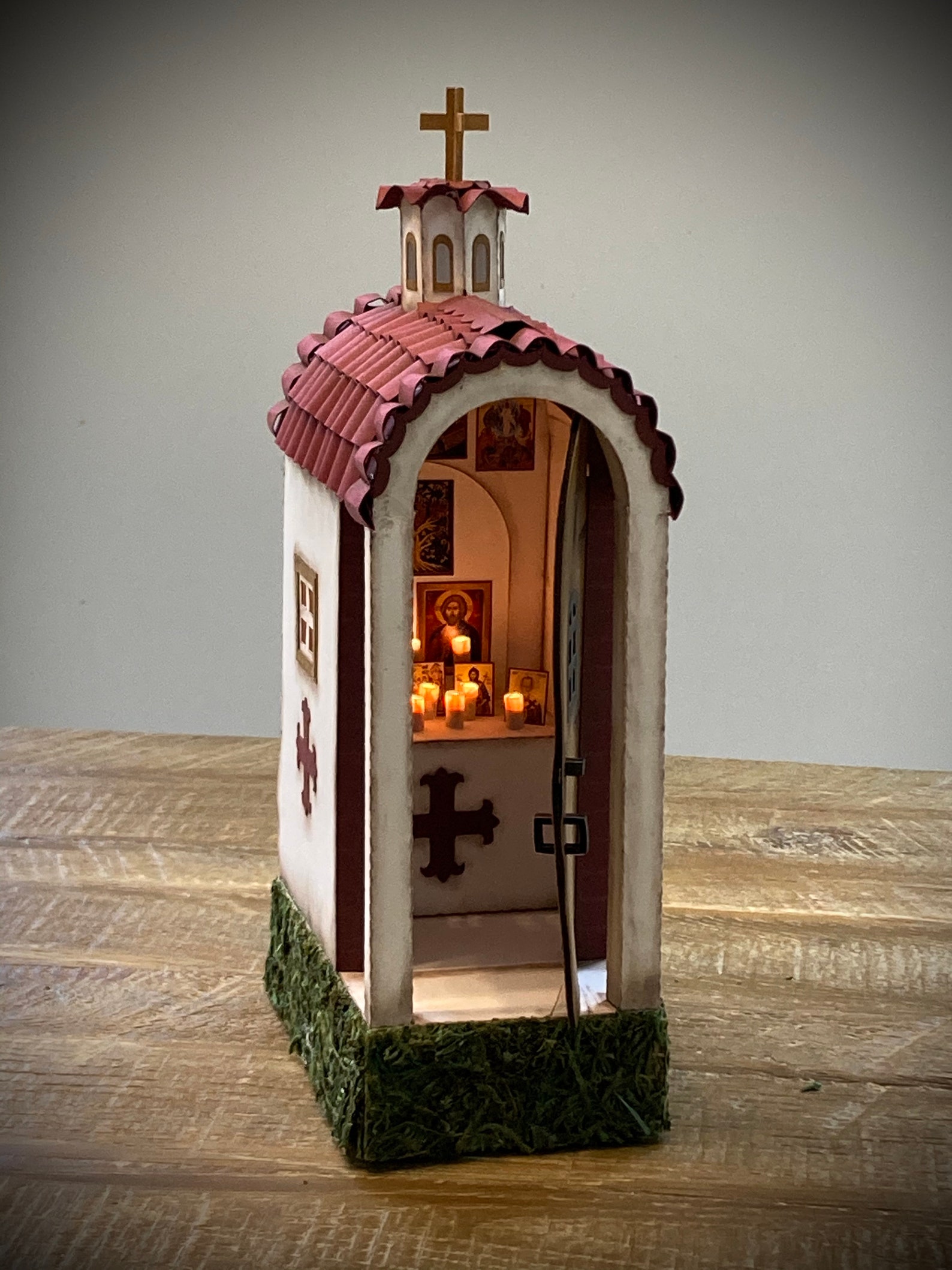 3D PAPER CUTTING PATTERN: Little Orthodox Church Christian - Etsy