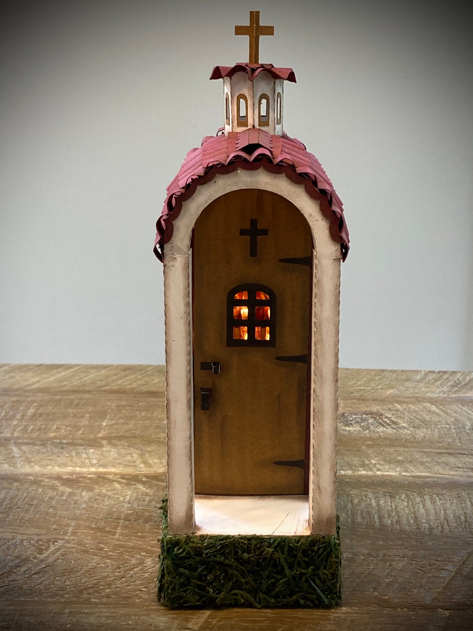 3D PAPER CUTTING PATTERN: Little Orthodox Church Christian Prayer ...