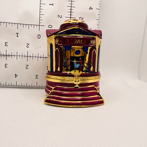MUSICAL LIMOGES BOX Nutcracker Ballet Theater Limoges Trinket Box Peint ...