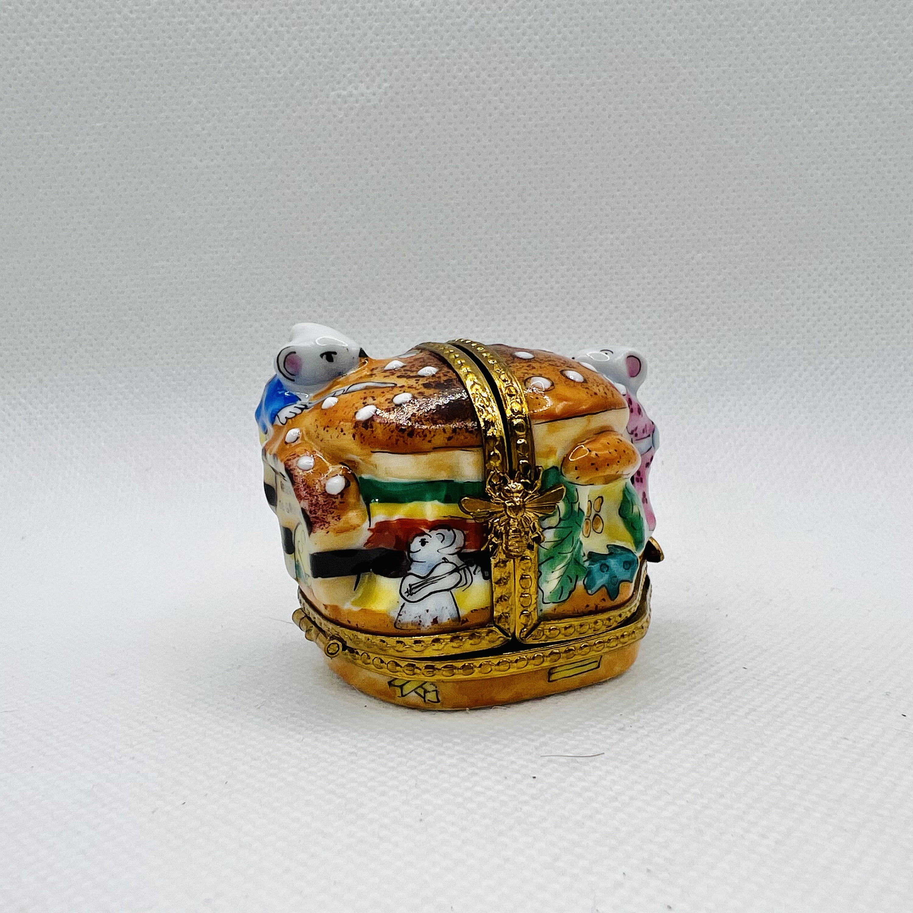 Rare & Stunning Mice in Burger House (double-hinged) ~ Limoges Imports ...