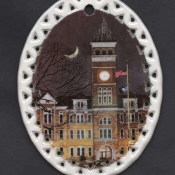 Clemson Ornament - Etsy