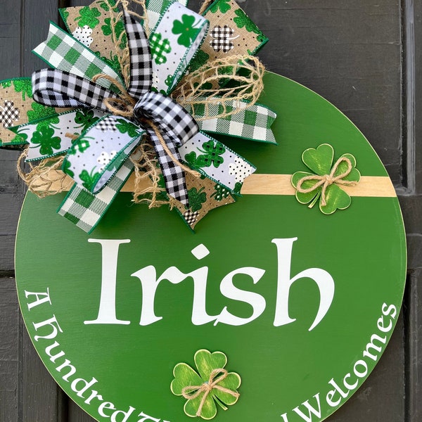 Irish Door Hanger - Etsy