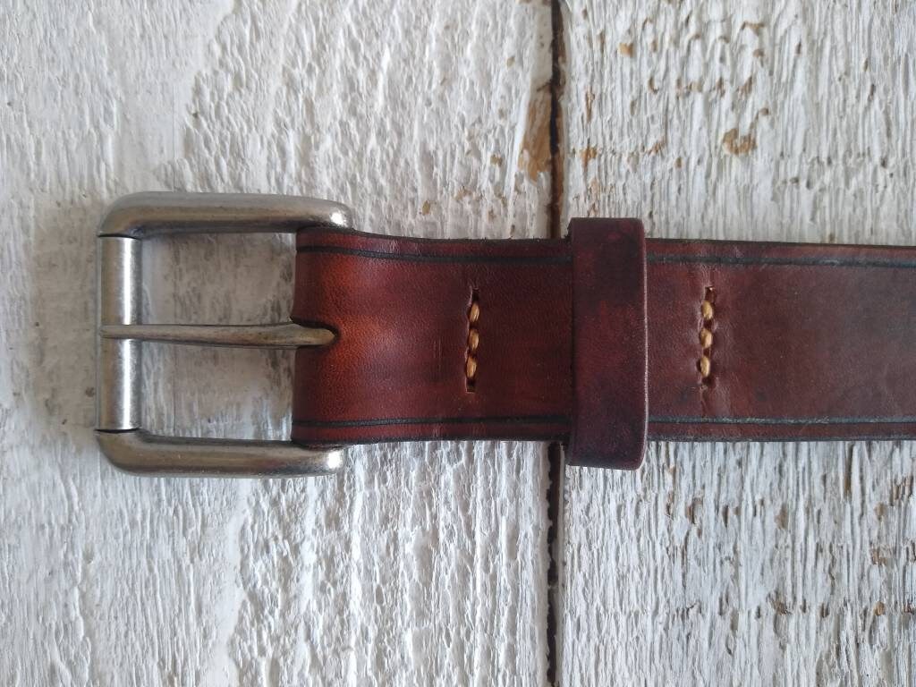 Handmade Leather Belt - RPK Leatherworks Signature "rhyno Tough ...