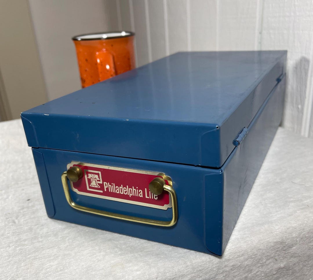 Vintage Beamis & Call Seamans Policy Box for Philadelphia Life ...