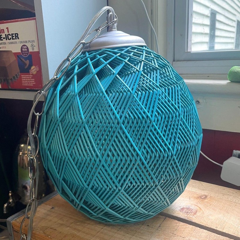 Midcentury Orb Swag - Etsy