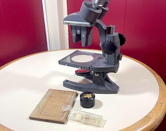 Old Bausch and Lomb Microscope - Etsy