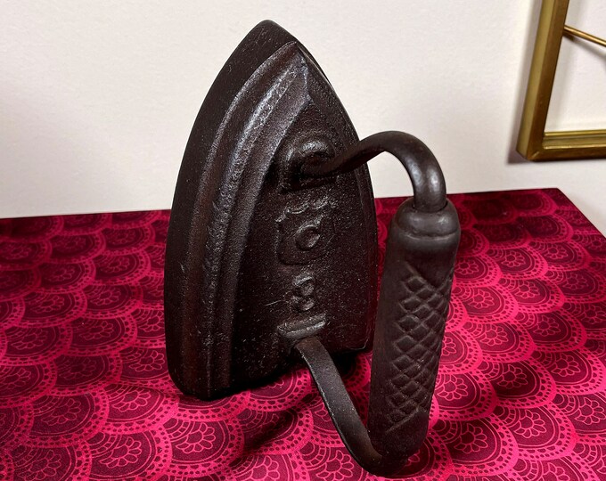 Antique Schreiber & Conchar 8 Primitive Sad Iron 8 Pound Very Good ...