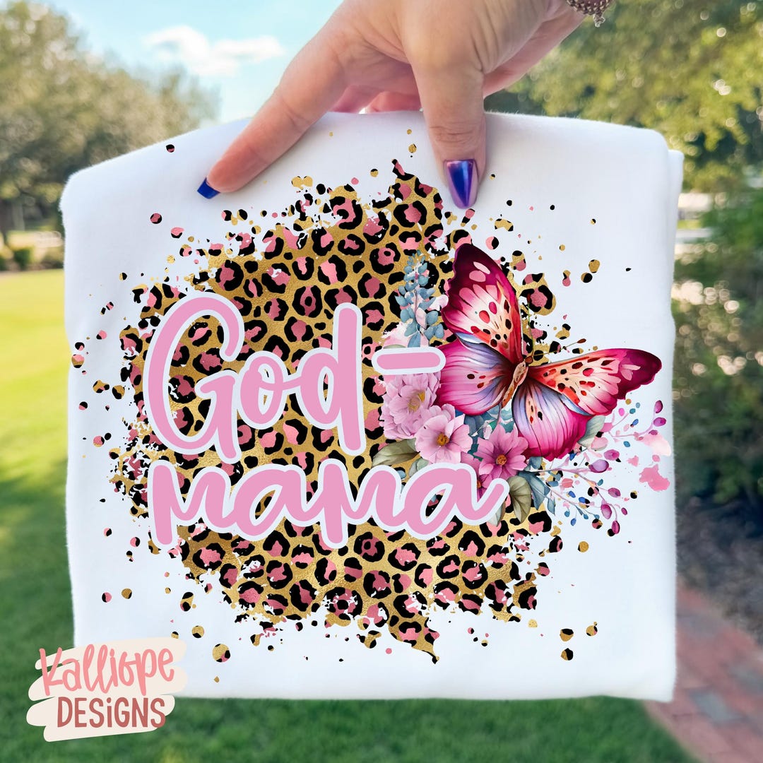 God Mama PNG, Godmother Gift, Baptism Sublimation, God Mother PNG ...
