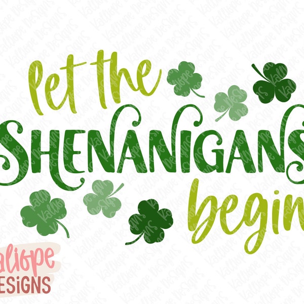 Shenanigans Svg - Etsy