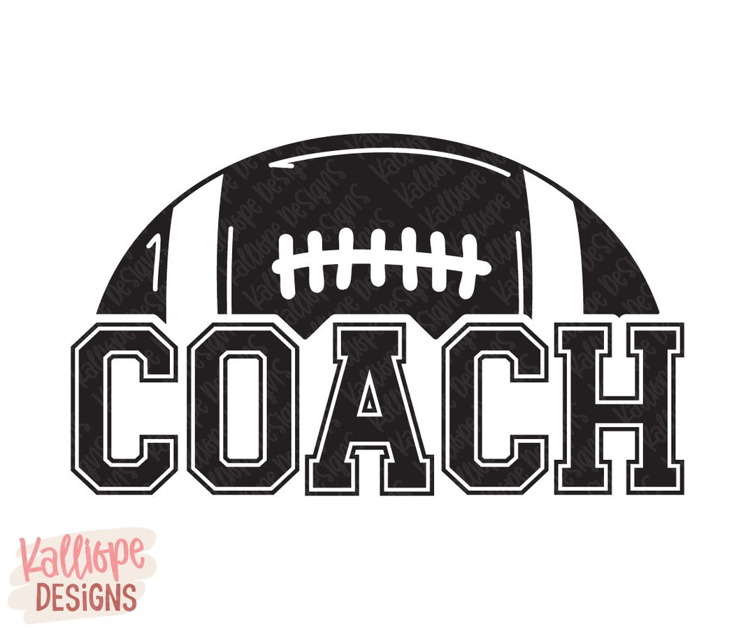 Football Coach SVG, Coach Shirt Design, Sports Design, Game Day ...