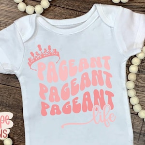 Retro Pageant Life SVG, Tiara SVG, Crown SVG, Pageant Mom, Beauty Queen ...