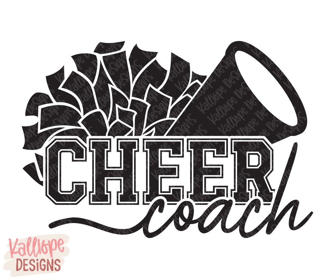 Cheer Coach SVG, Cheerleading SVG, Cheer Shirt SVG, Cheerleader, Cheer ...