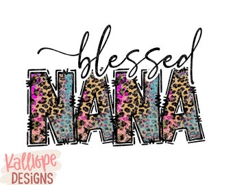 Nana Sublimation Design Printable Png Digital Download - Etsy