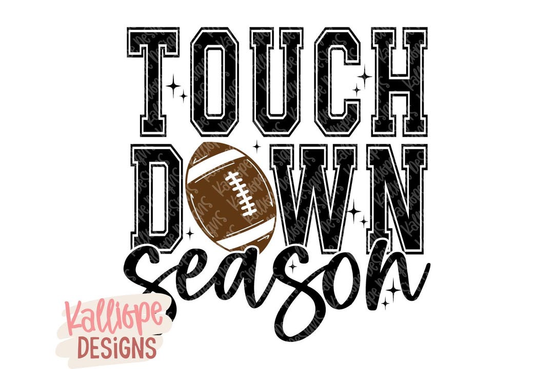 Touchdown Season SVG, Football SVG, Game Day, Football Mama, Football ...