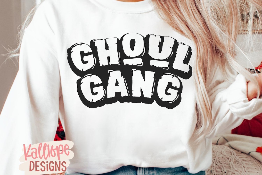 Ghoul Gang SVG, Spooky Season SVG, Halloween Crew SVG, Digital Download ...