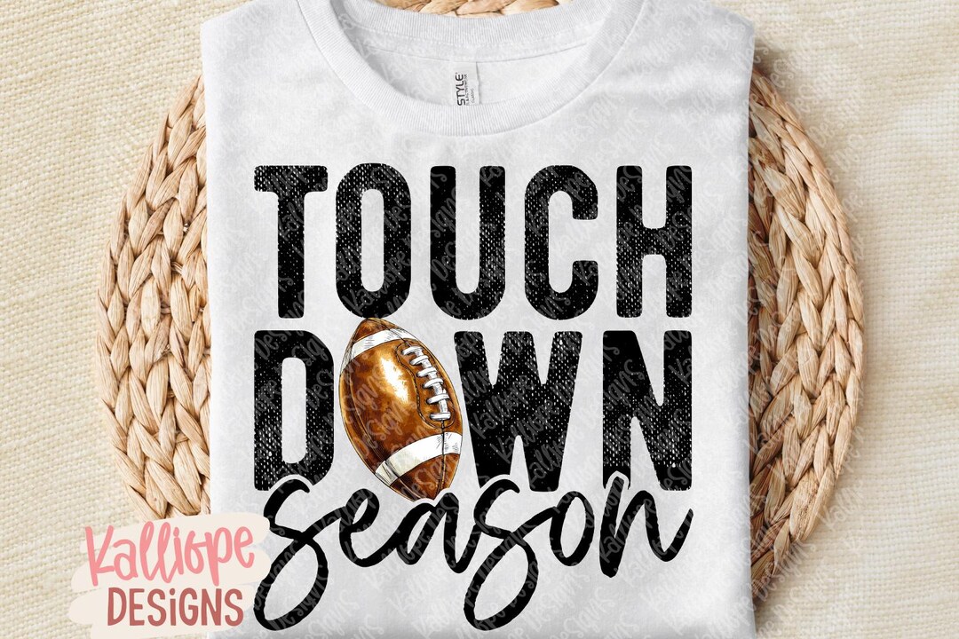 Touchdown Season PNG, Retro Fall Football PNG, Football Season PNG ...