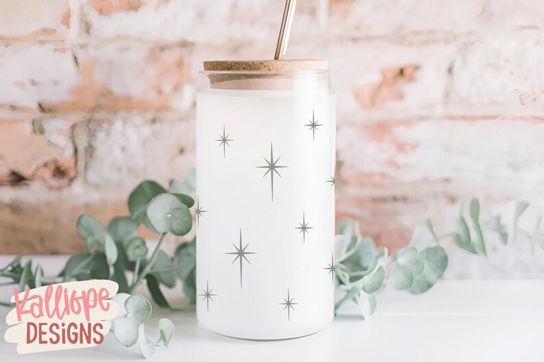MCM Star SVG, Atomic Star SVG, Mid Century Modern Star, Retro Starburst ...