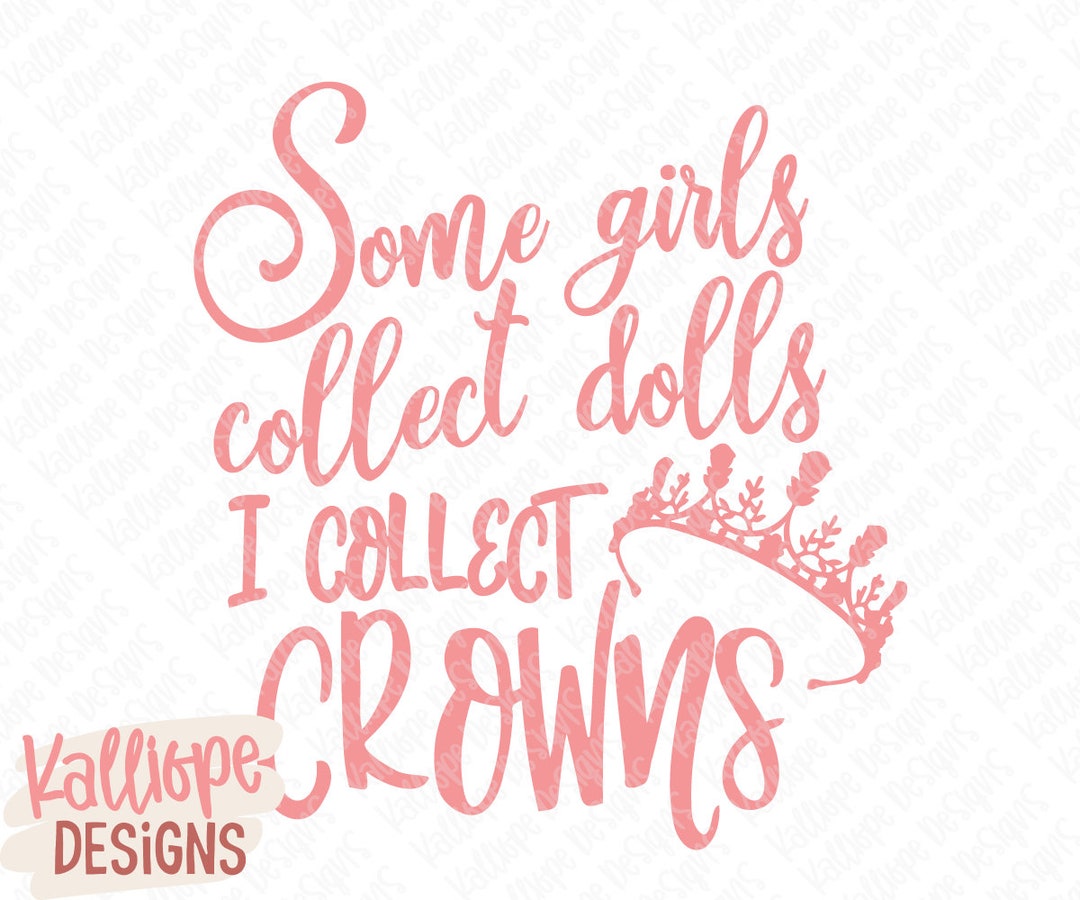 Pageant SVG, Girl's Shirt Design, Toddler Girl, Baby Girl, Tiara Svg ...