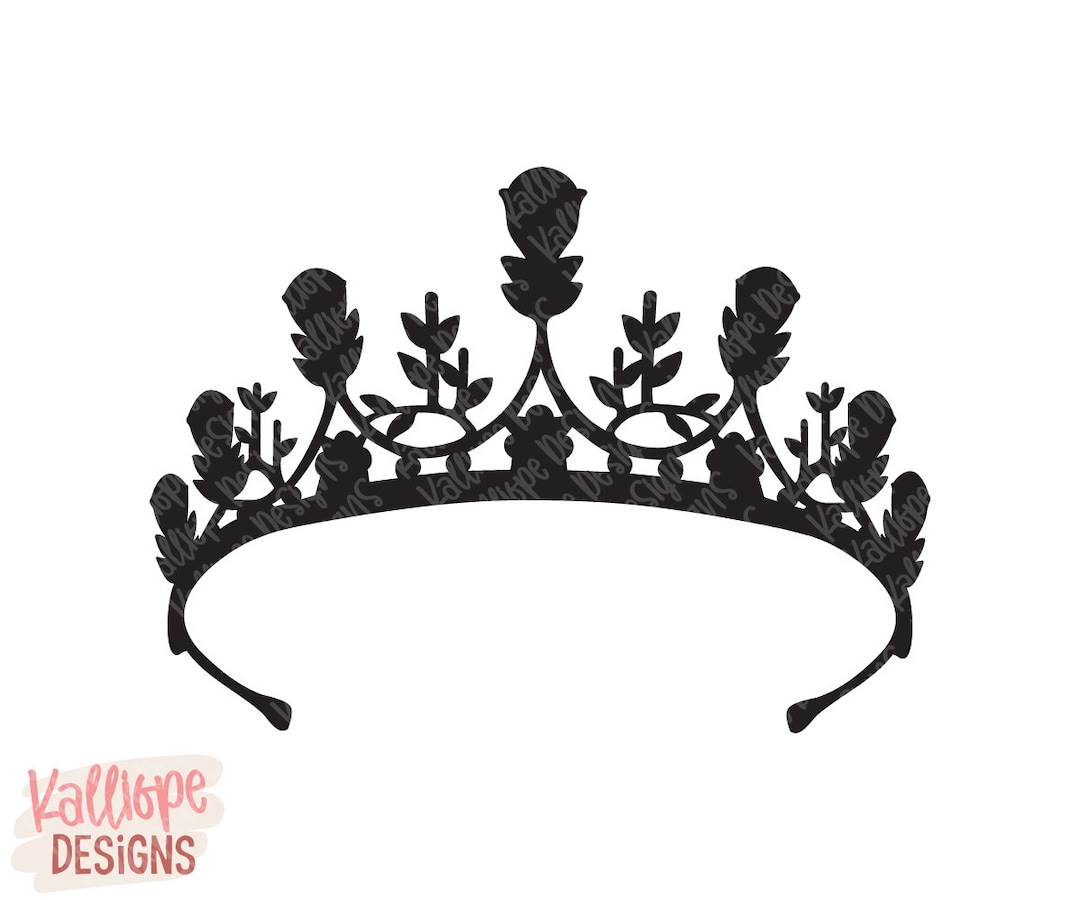 Crown SVG, Pageant SVG, Tiara SVG, Queen, Princess Clipart, Royal ...