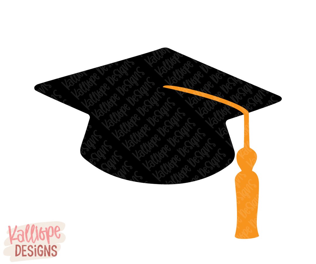 Graduation Cap SVG, Grad Cap and Tassel, Senior Year, High School Grad ...